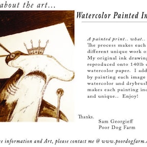 A Sad Royal Black Rainforest Frog King (an Original Hand Painted Queen ...