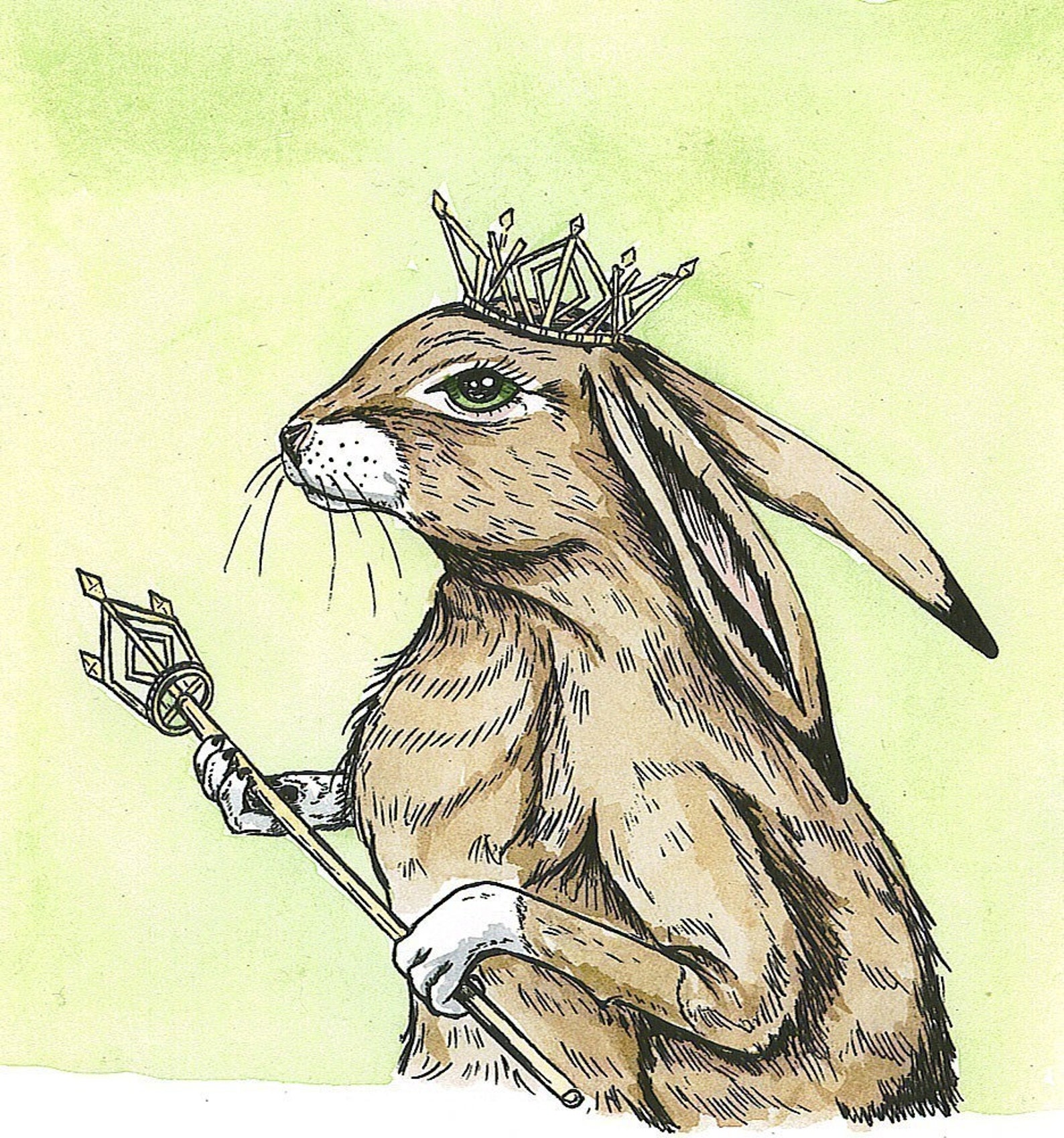 Royal Hares SPECIAL Set of 2 8 X10 Prints - Etsy
