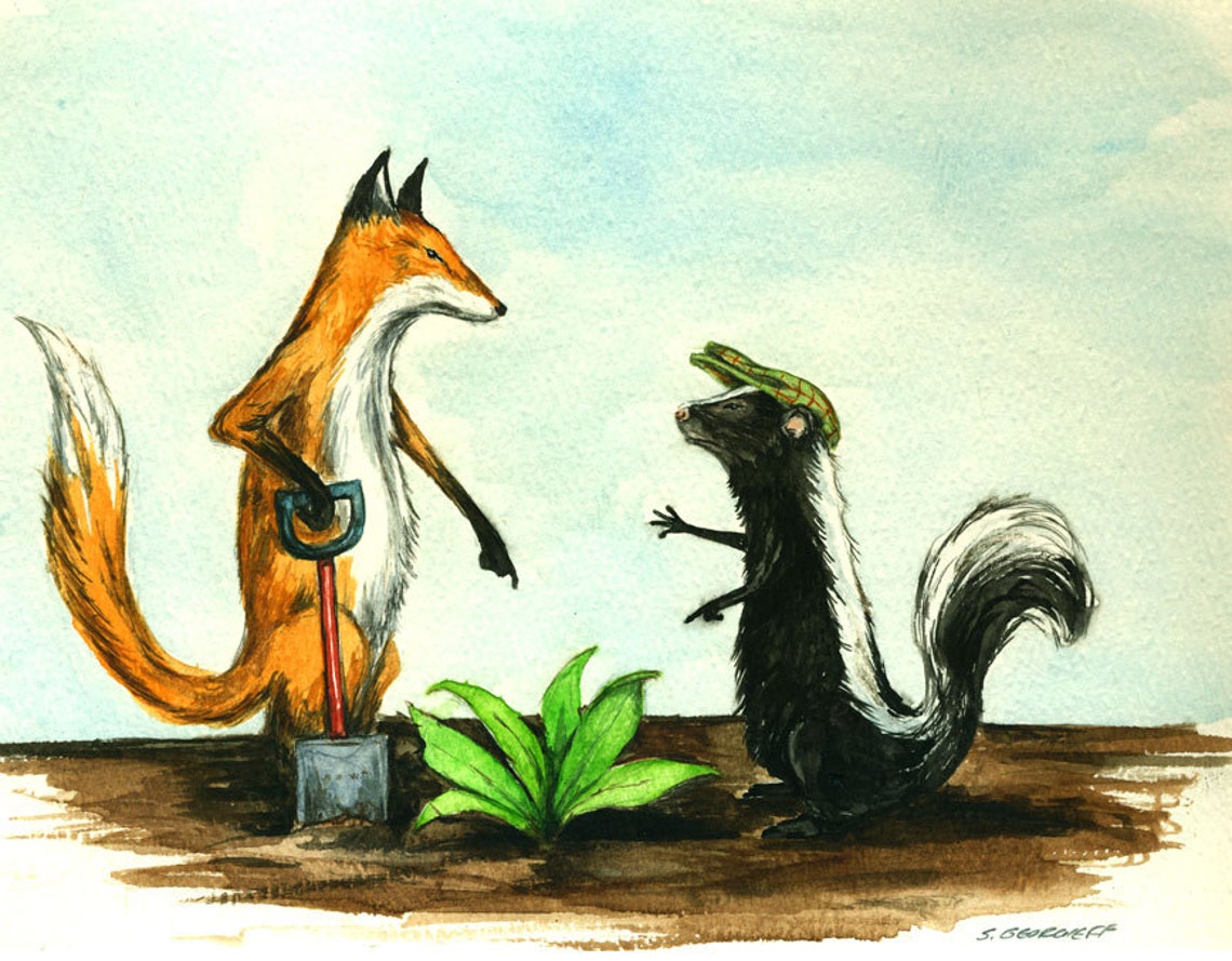 Skunk Cabbage 8 X 10 Signed Print - Etsy