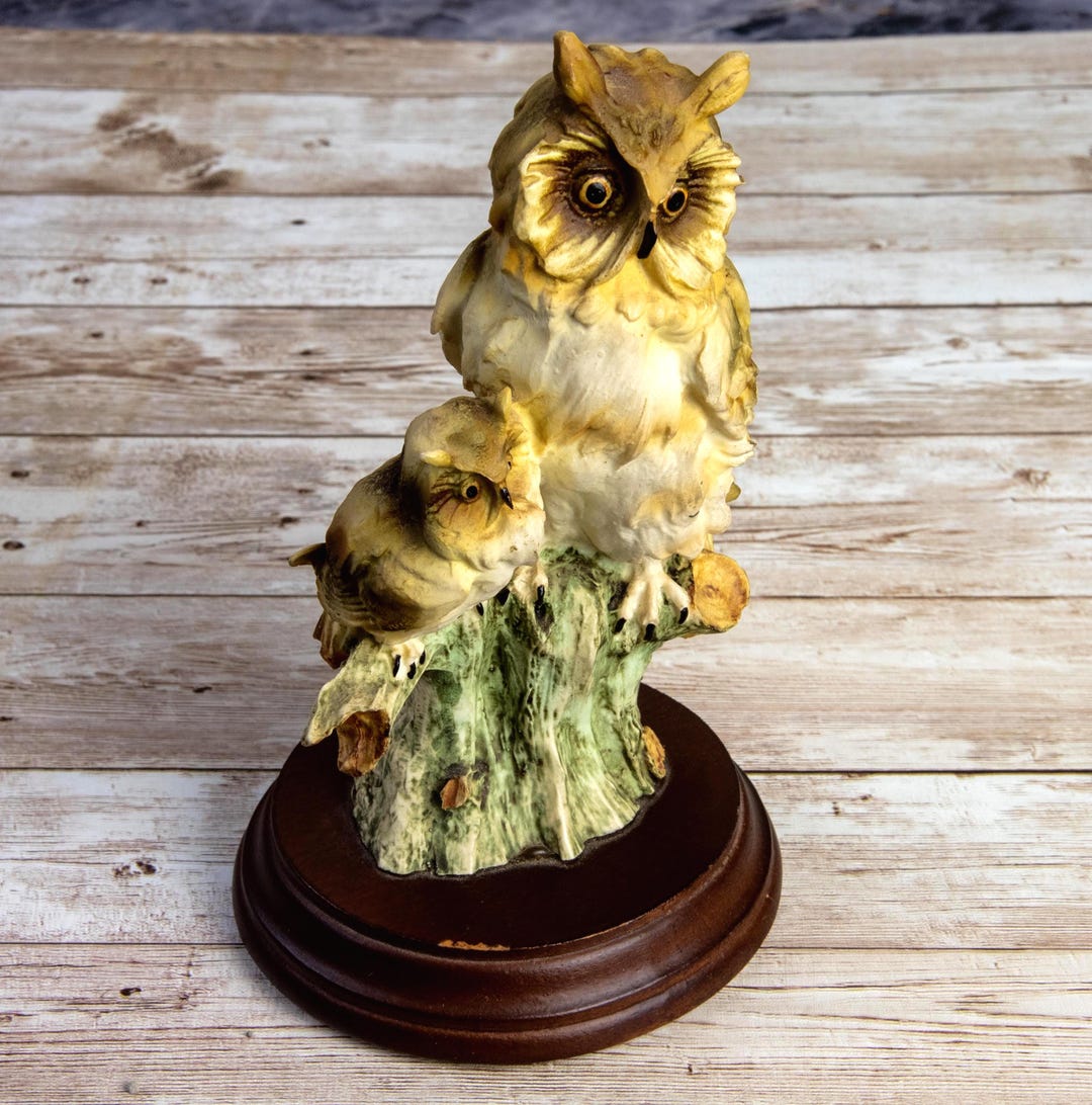 Vintage Pucci Owl Figurine: Capodimonte Collector's Edition Art ...