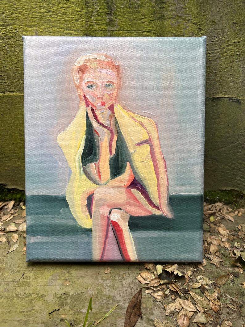 Original Portrait Oil Painting-betty - Etsy
