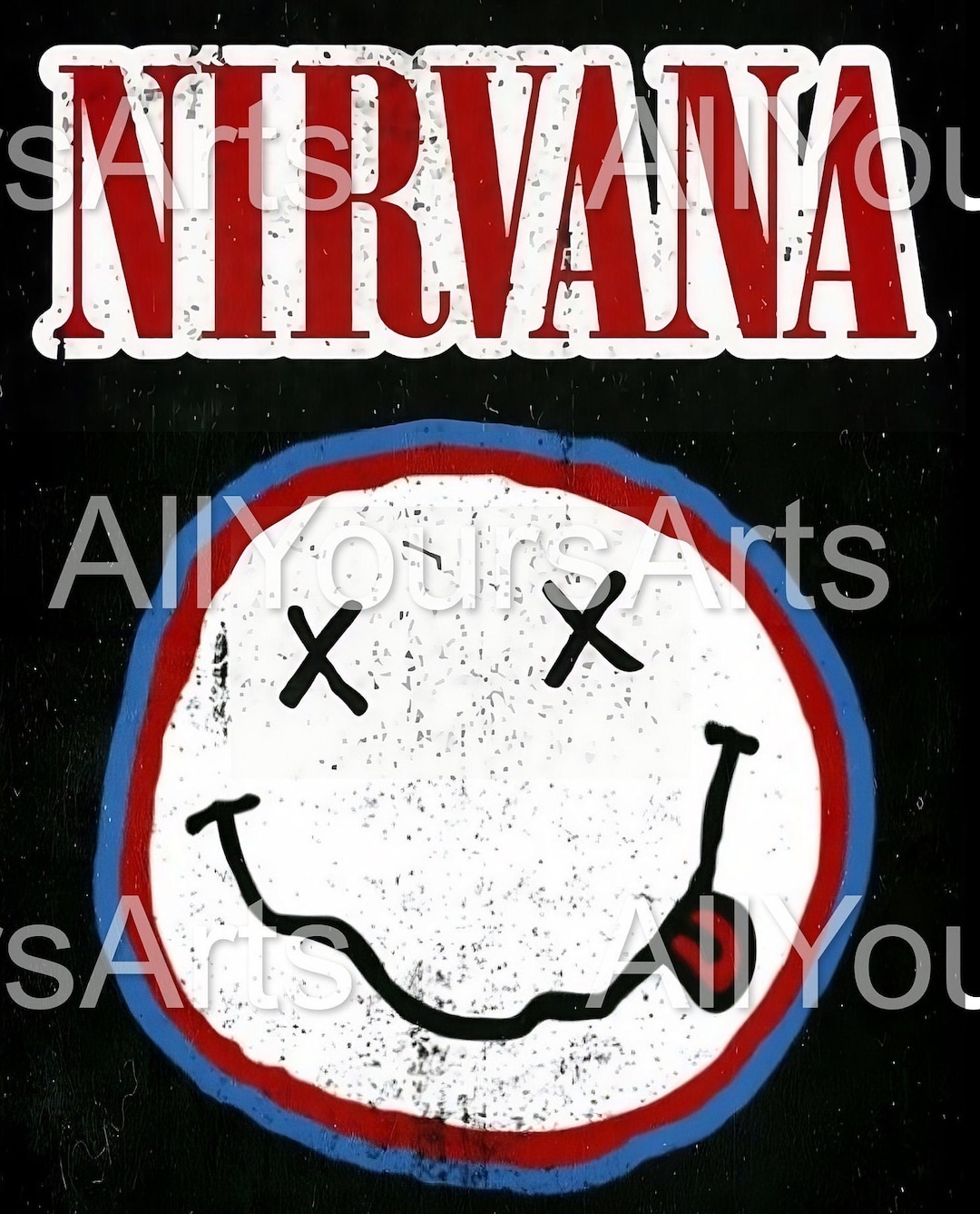 Retro Nirvana PNG L Nirvana PNG L Retro PNG L Kurt Cobain Arts L ...
