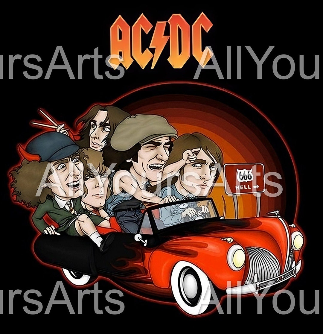 Retro ACDC Png L Retro ACDC Band Png L ACDC Png L Acdc Art L Acdc Arts L Acdc Retro L Acdc Retro ...