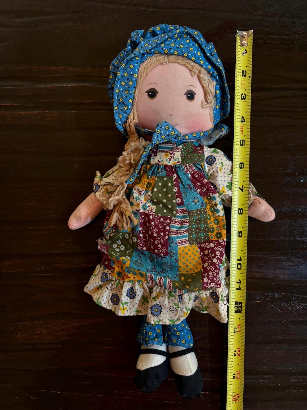 Knickerbocker Holly Hobbie 1970's Plush Cloth Rag Doll 15”. TLC ...