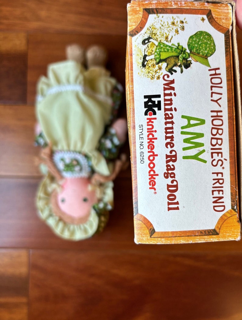 Knickerbocker Holly Hobbie 1974 amy Doll W Box. 6250. Doll is in ...