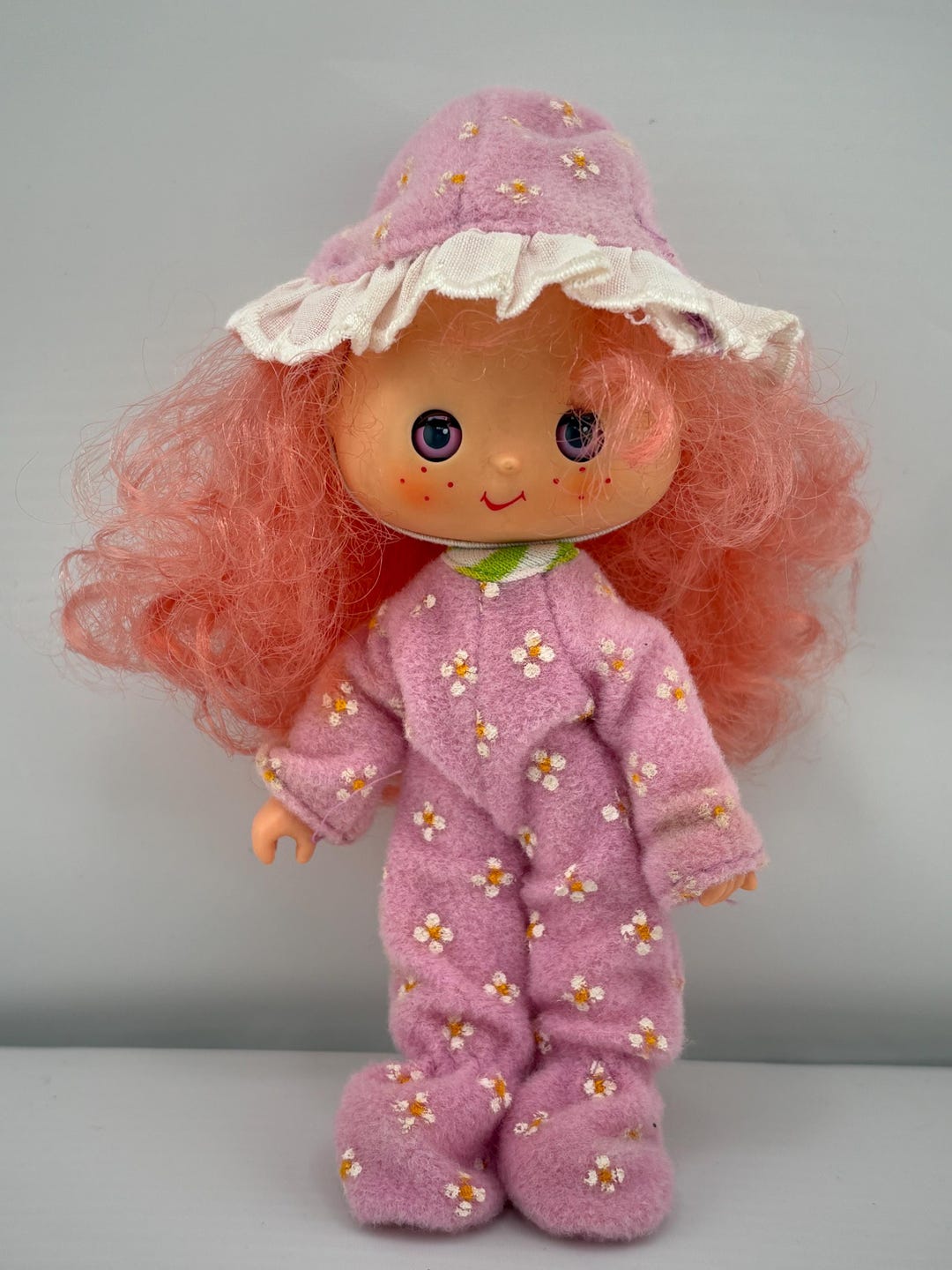 1984 Vintage Strawberry Shortcake Raspberry Tart “sweet Sleeper” Doll ...