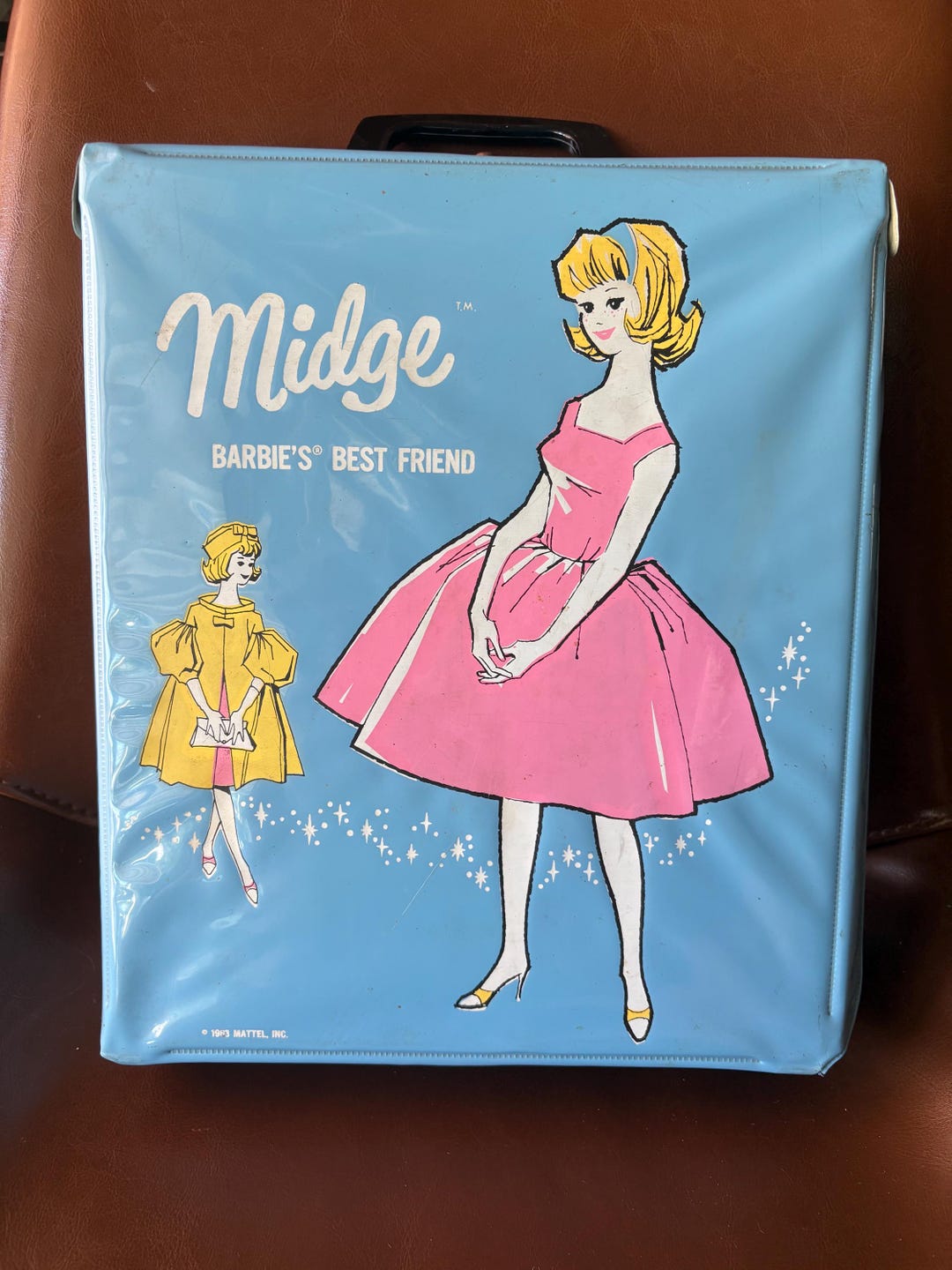 Vintage 1963 Midge Barbie Carrying Case - Etsy