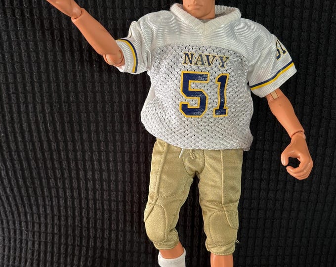1998 GI Joe Navy Football Linebacker Action Figure - Etsy