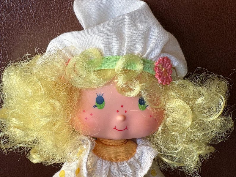 1980s Vintage “lemon Meringue” Doll: Strawberry Shortcake. Few Issues ...