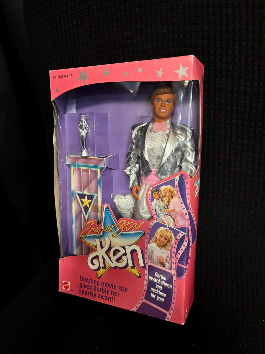 1988 Superstar Ken Doll #1535. NIB. NRFB. Mint in Box. Box Shows Some ...