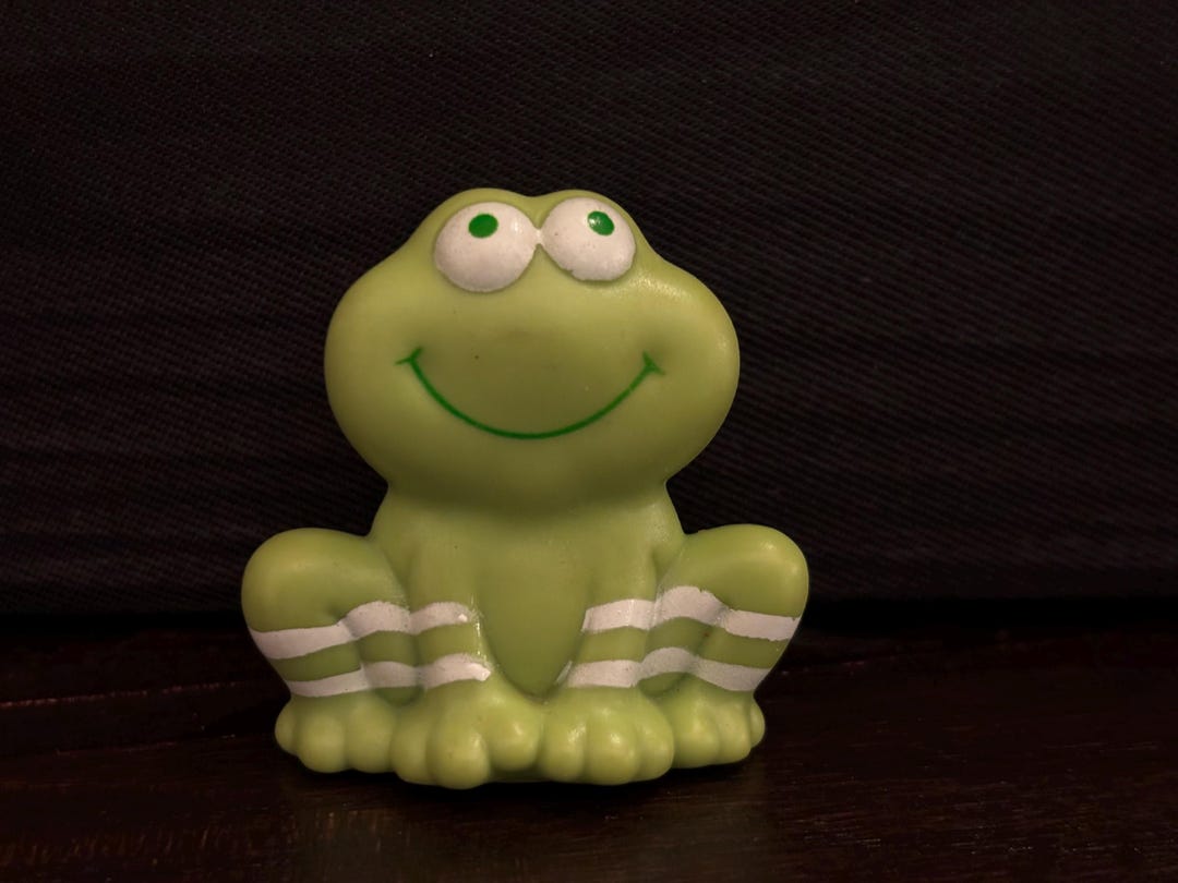 1982 Strawberry Shortcake “lemon Meringue” Pet “frappe Frog”. HTF. EUC ...