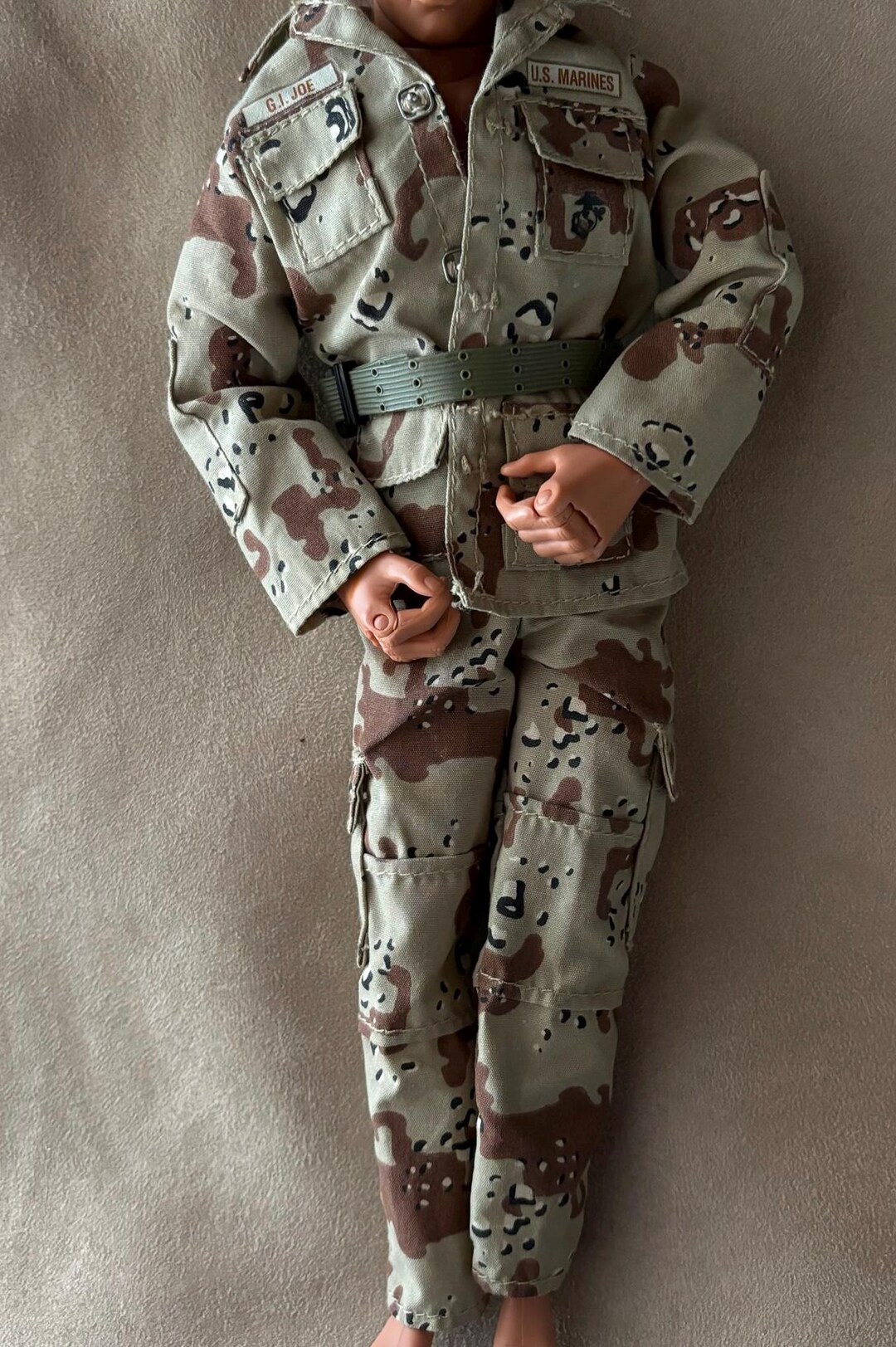 GI JOE 1990s Fatigues/ Khaki/ Camo Attire for 12 Action Figures. Brown ...