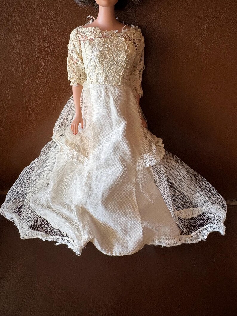 1960s TLC Wedding Dress & Veil. Wendy Wardrobe Elite Series. - Etsy