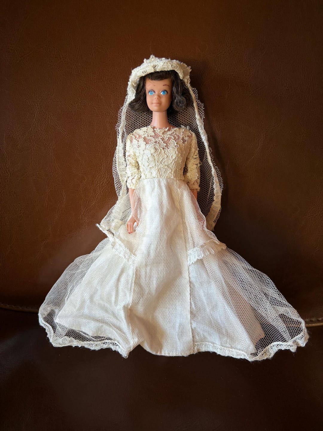1960s TLC Wedding Dress & Veil. Wendy Wardrobe Elite Series. - Etsy