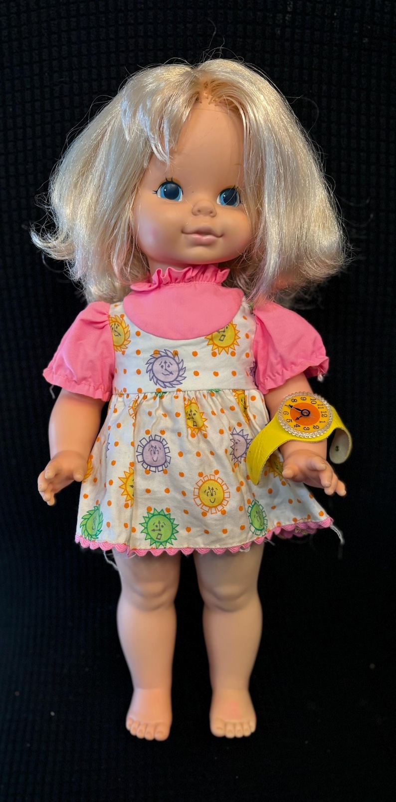 1971 Mattel “timey Tell” Doll: Vintage Collectible With Original Dress ...