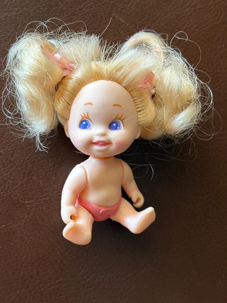 Vintage 1990 4 Tyco Playful Quints, 1 Eat/wet Quint: 2" Poseable Baby ...