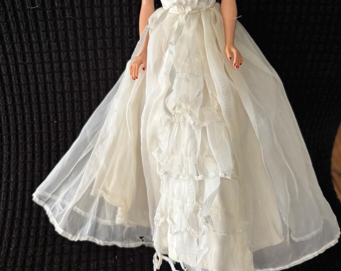 1963 TLC BARBIE Bride Wedding Dress/gown “brides Dream” #947. Dress Has ...
