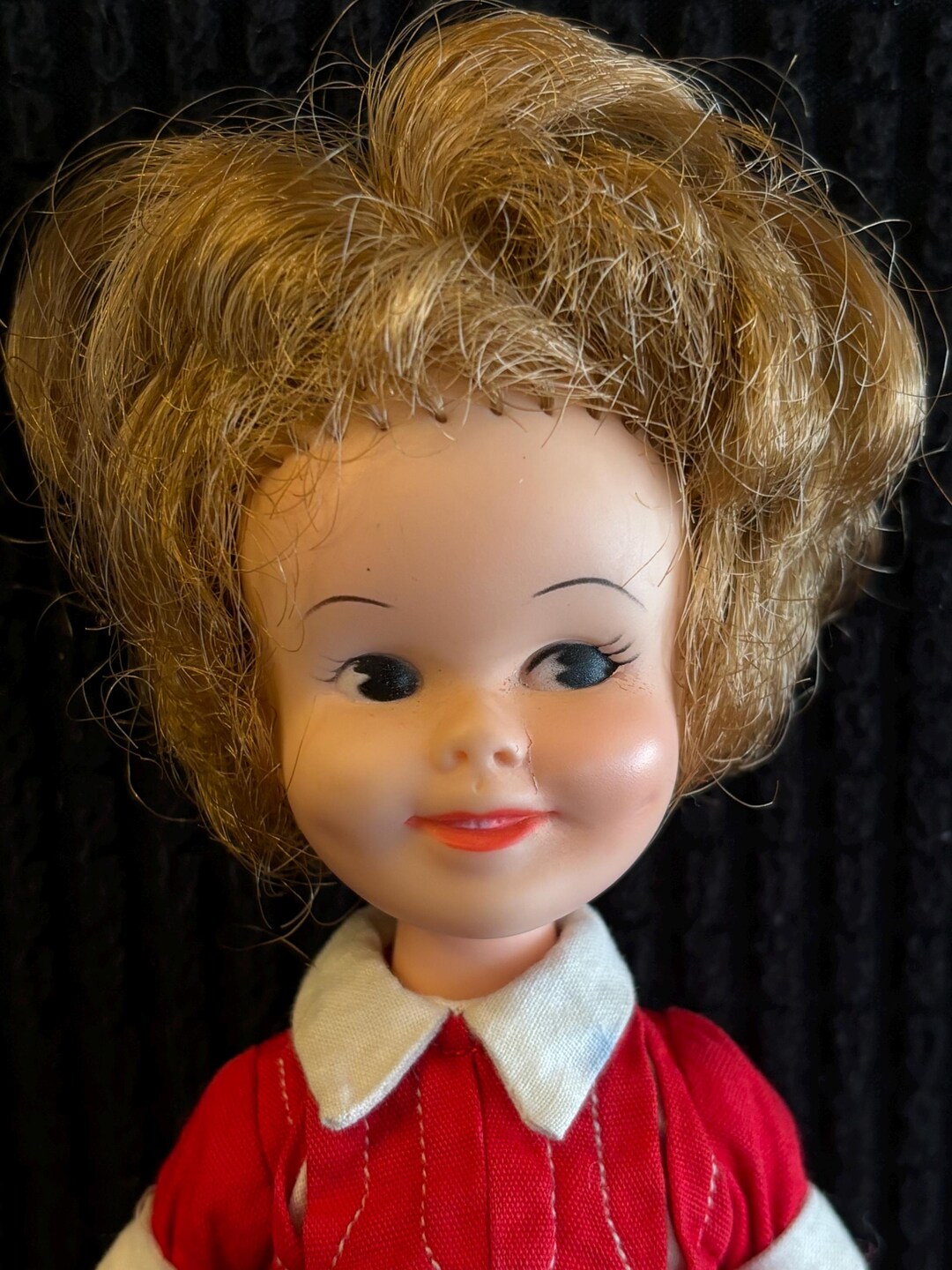 1963 penny Brite Deluxe Reading 8 Doll W Original Red/white Dress ...