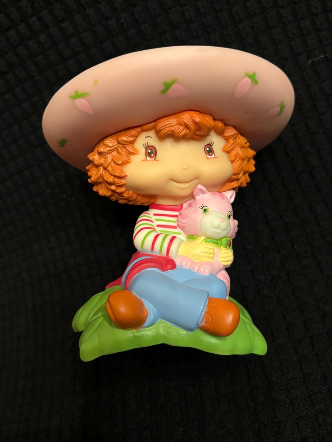 2004 Strawberry Shortcake and Custard Cat 4.5” Vinyl Figurine. EUC ...
