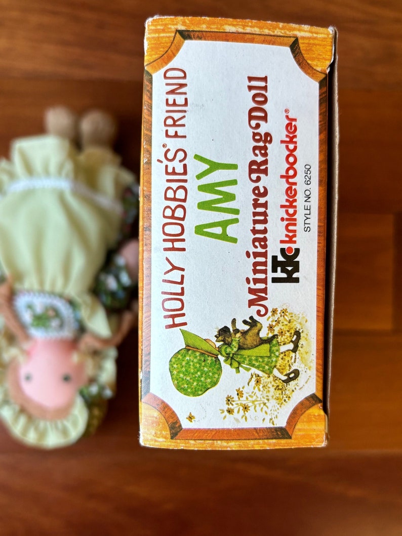 Knickerbocker Holly Hobbie 1974 amy Doll W Box. 6250. Doll is in ...