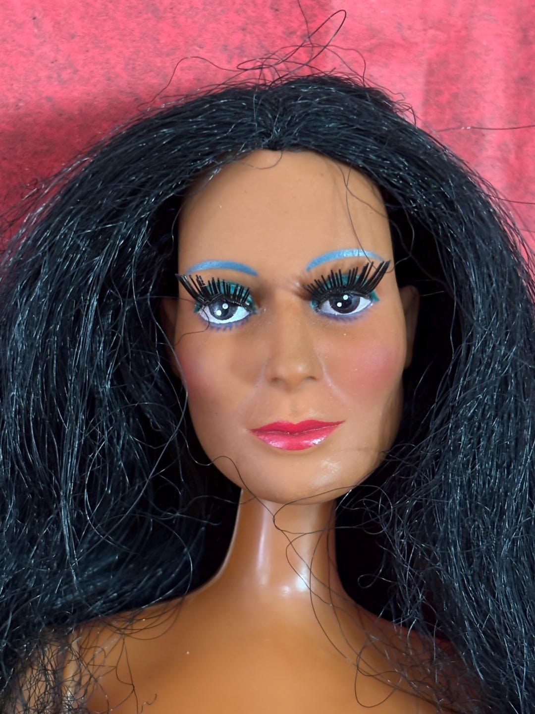 Mego Cher 12” Doll 1975, Made in Hong Kong. Overall VGUC. Some Melt ...