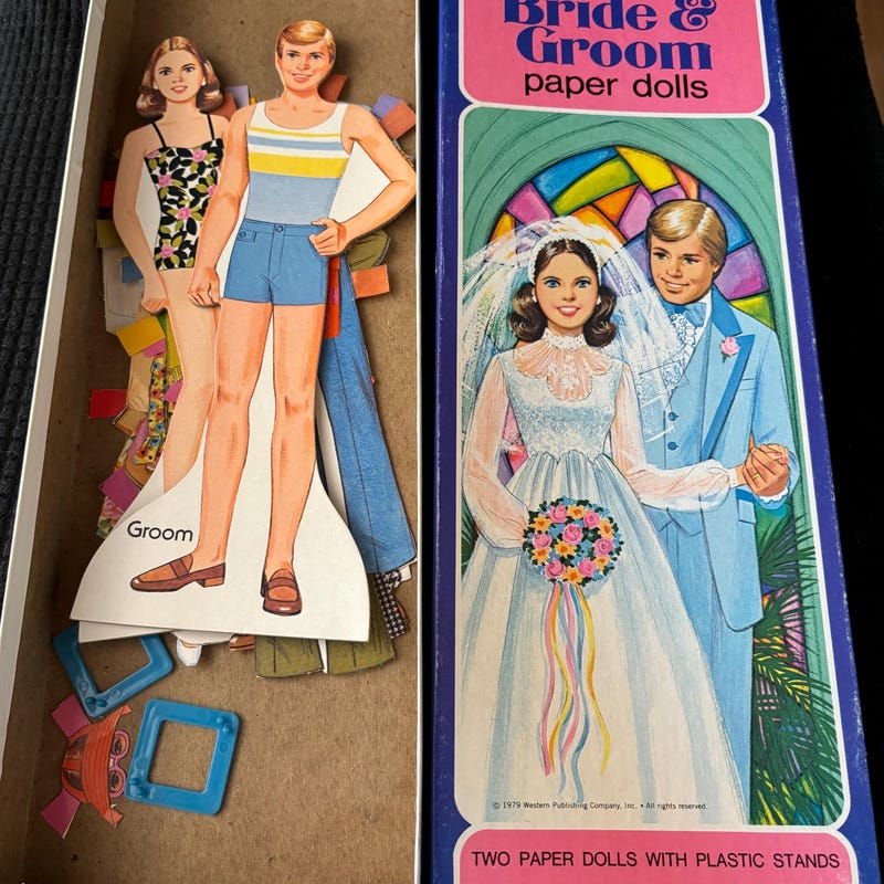 Whitman Paper Dolls - Etsy