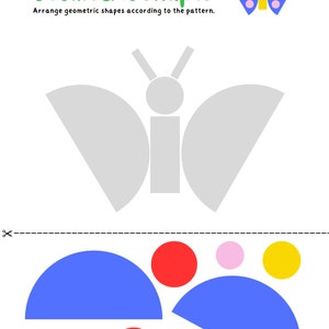 Geometric Shape Puzzle Worksheets – Printable Logic Activities for Kids ...