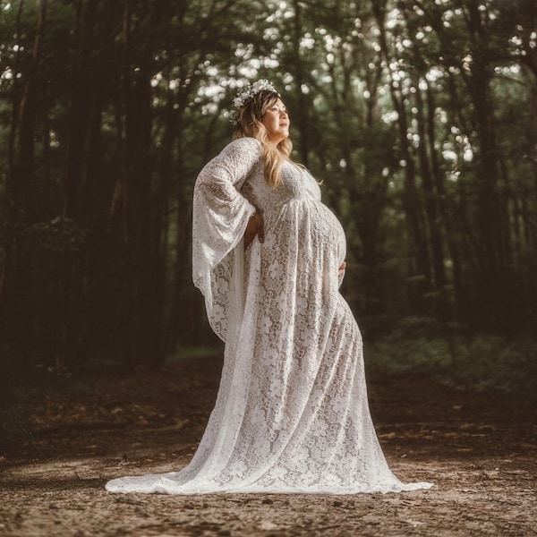 Boho Maternity Dress - Etsy