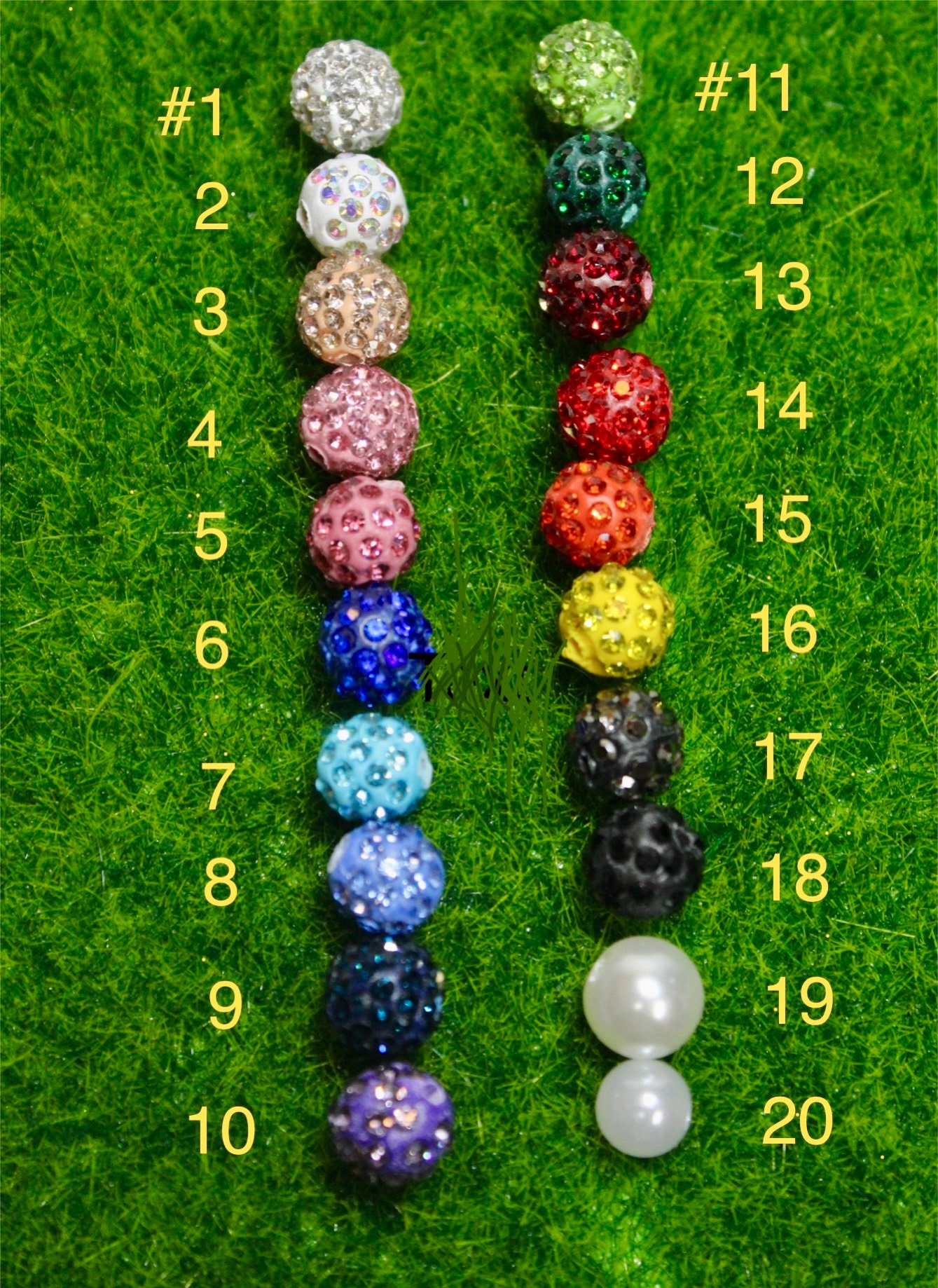 CUSTOM Baseball Bling Beaded Necklace - Baseball Player Drip - Select ...