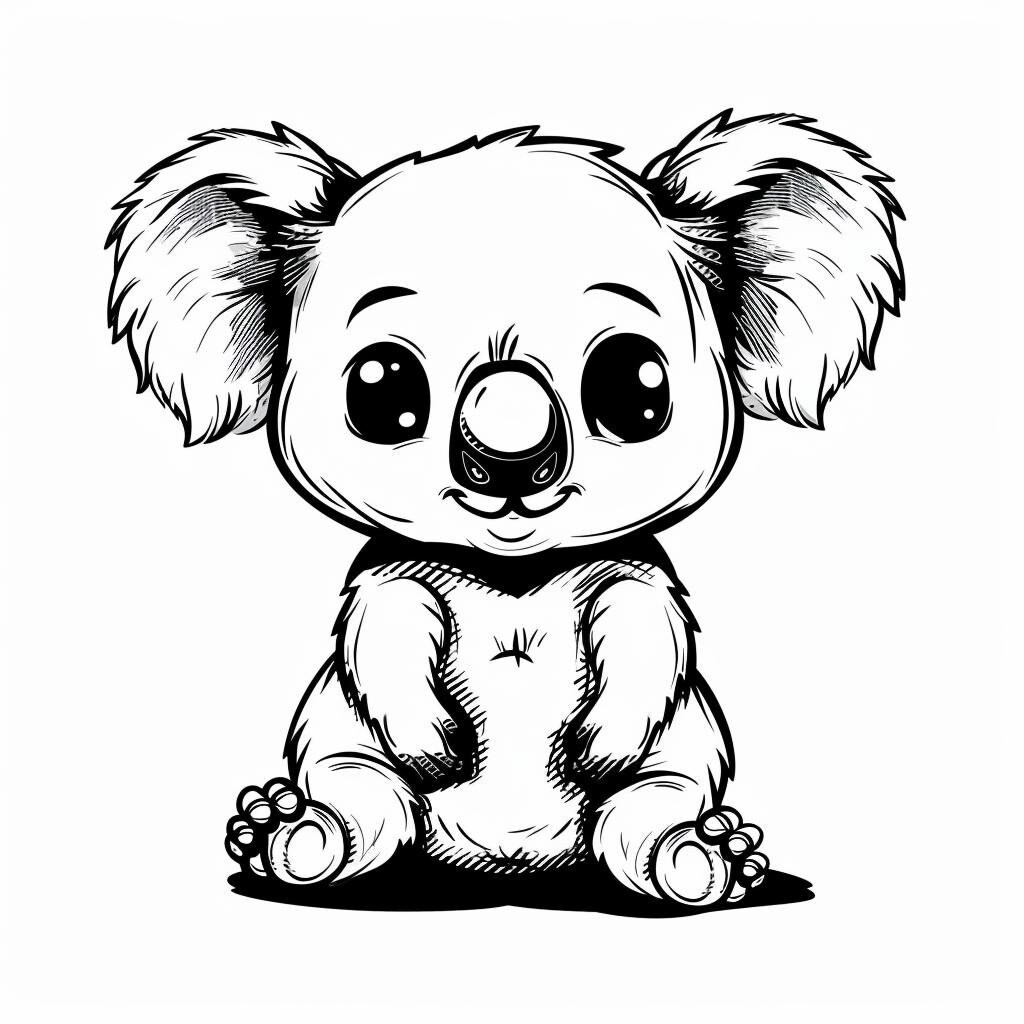 Cute Kaola SVG Pack 100 Designs. Cute Kaola SVG, Cute Kaola PNG, Cricut ...