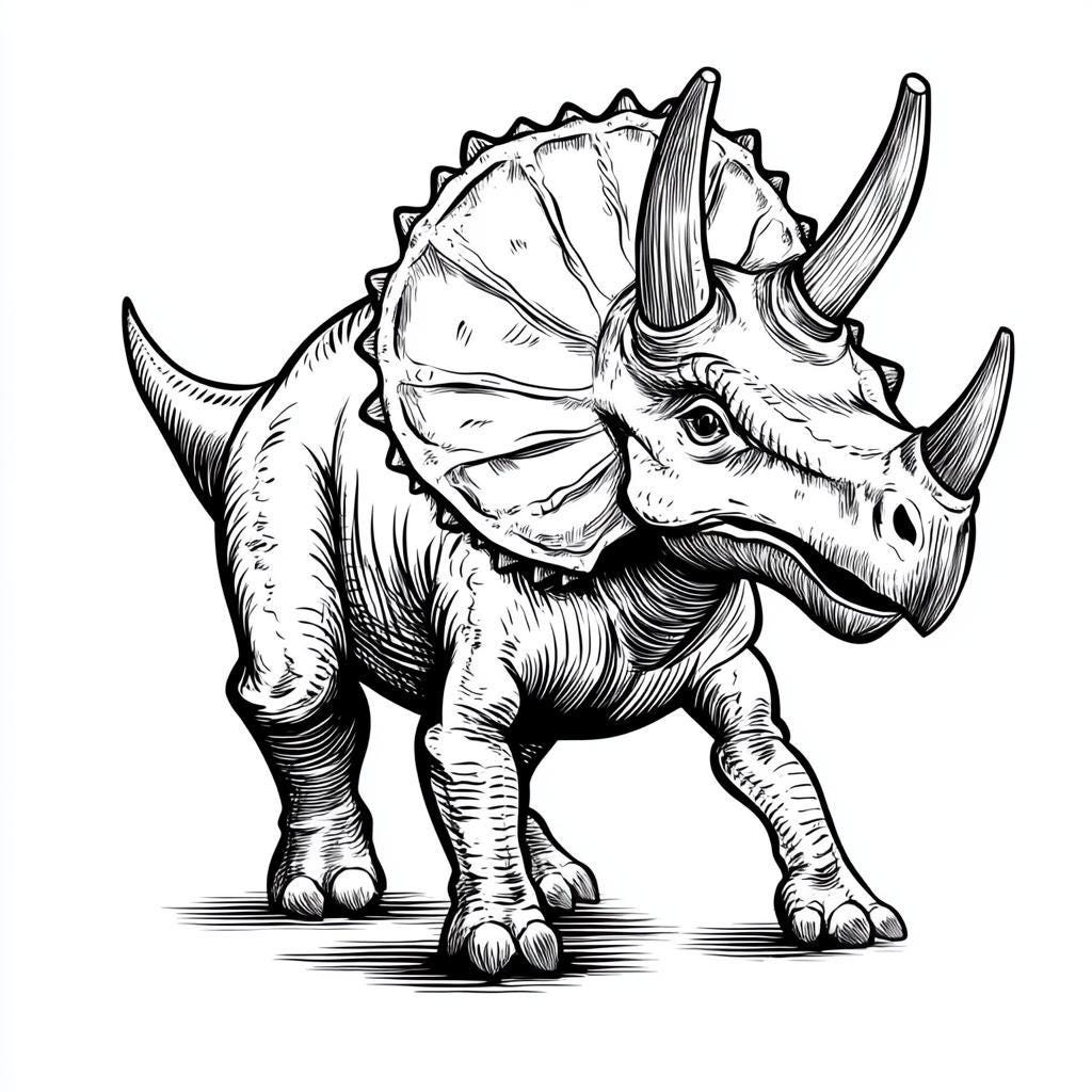 Triceratops SVG Bundle: 19 Dinosaur Designs (digital Download) - Etsy