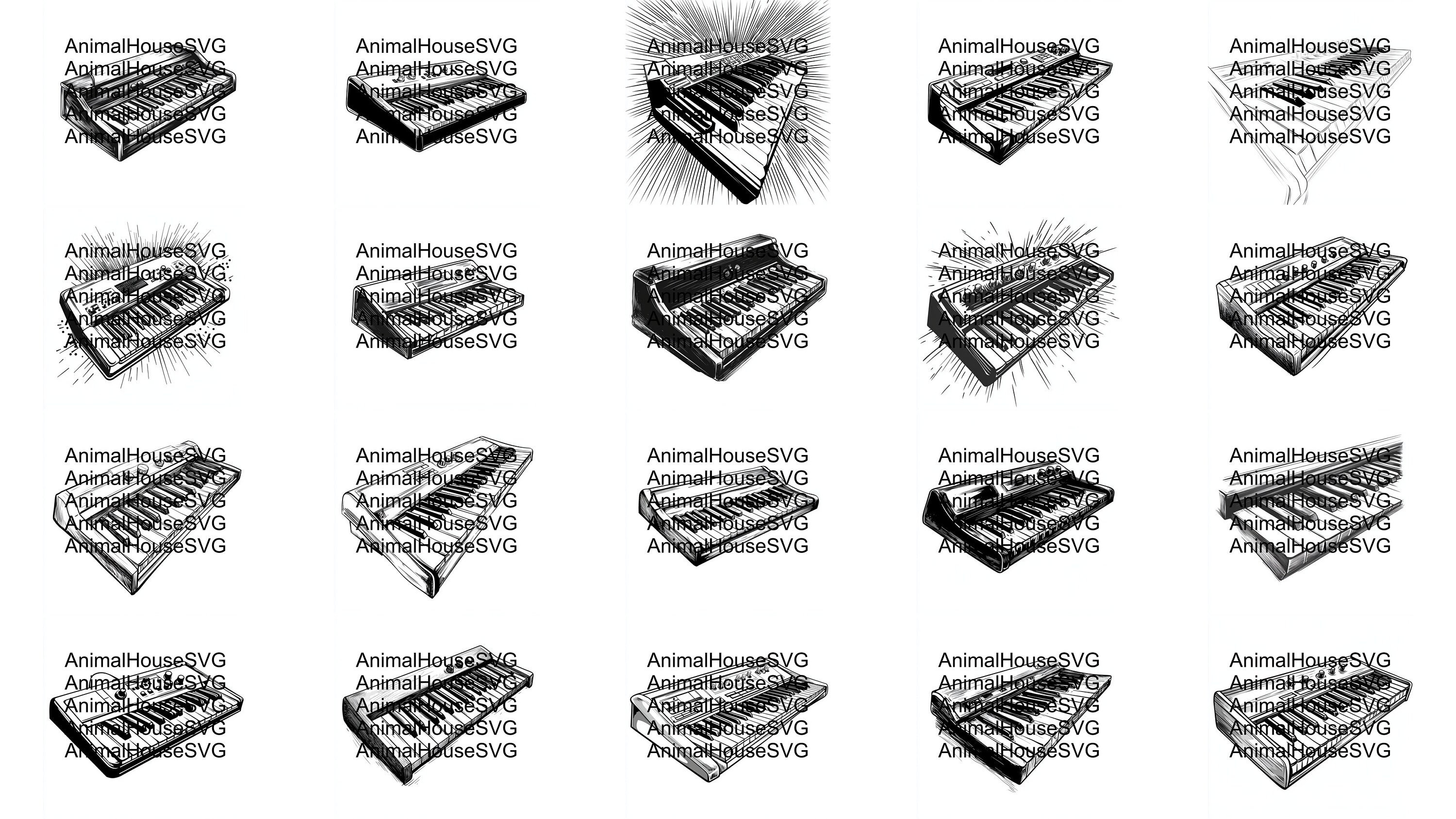 Keyboard SVG Pack 93 Designs. Keyboard SVG, Keyboard PNG, Laser Svg ...