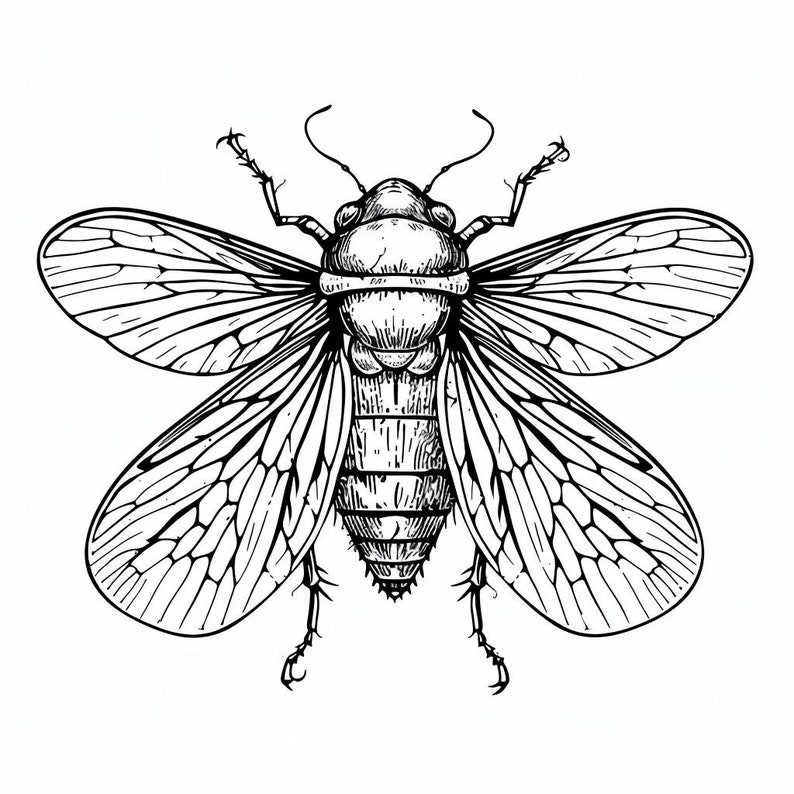 Cicada SVG Pack 92 Unique Designs. Cicada SVG, Cicada JPG, Cicada ...