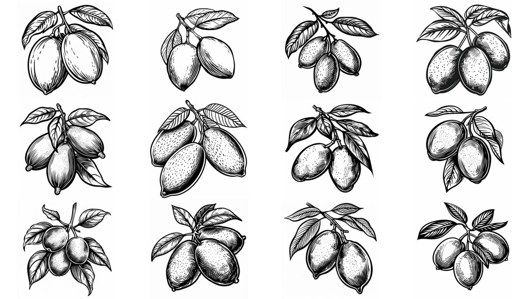 Mango SVG Pack: 124 Fruit Designs (digital Download) - Etsy
