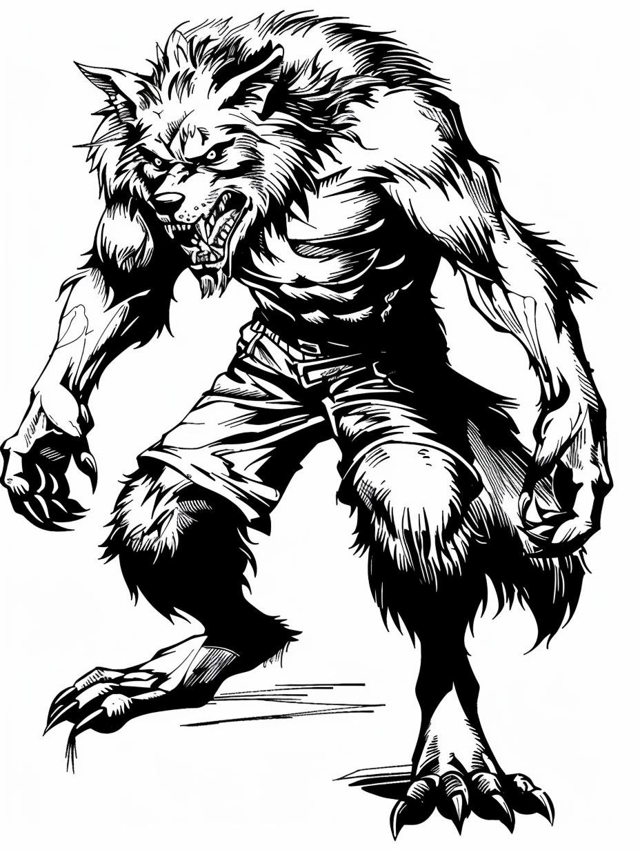 Werewolf SVG Pack: 52 Unique Designs (digital Download) - Etsy