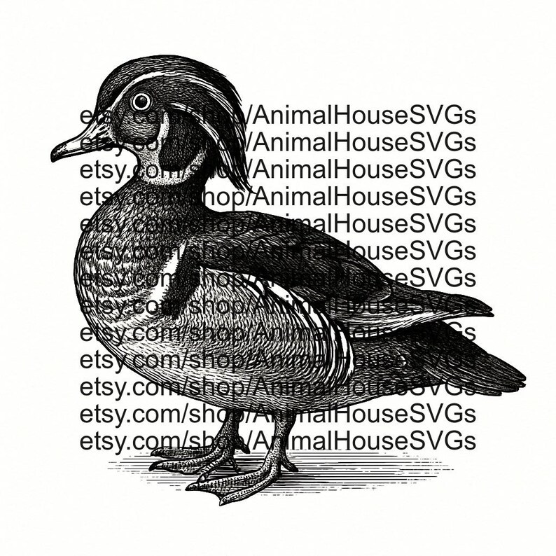 Wood Duck SVG Bundle: Laser Cut Files for Cricut, CNC, Glowforge ...