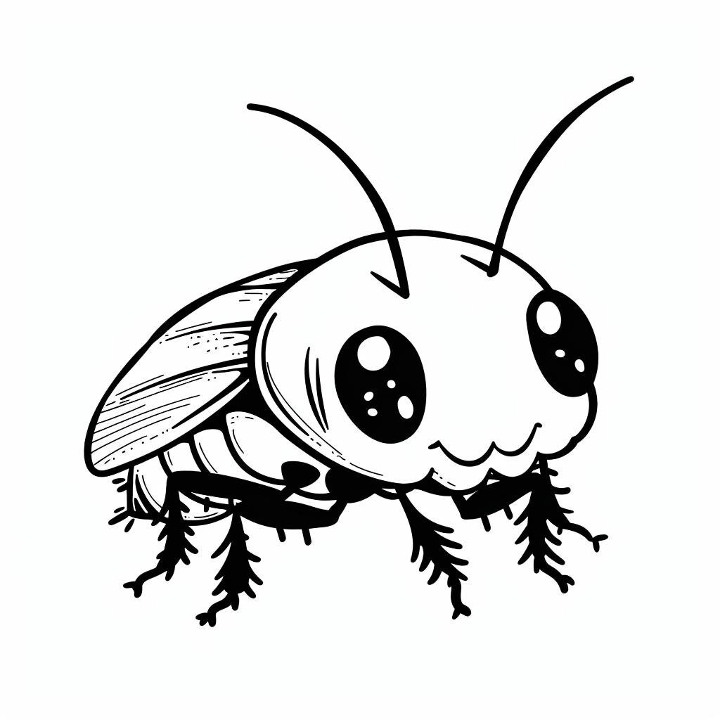 Cute Cockroaches SVG Pack 96 Unique Designs. Cute Cockroaches SVG, Cute ...