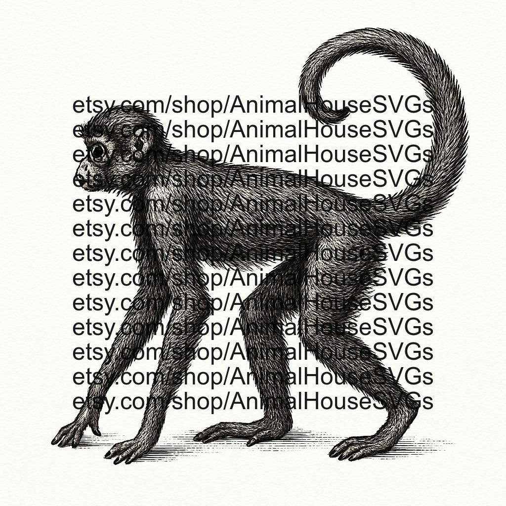 Spider Monkey SVG Bundle: 25 Laser Cut Designs for Cricut, CNC - Etsy