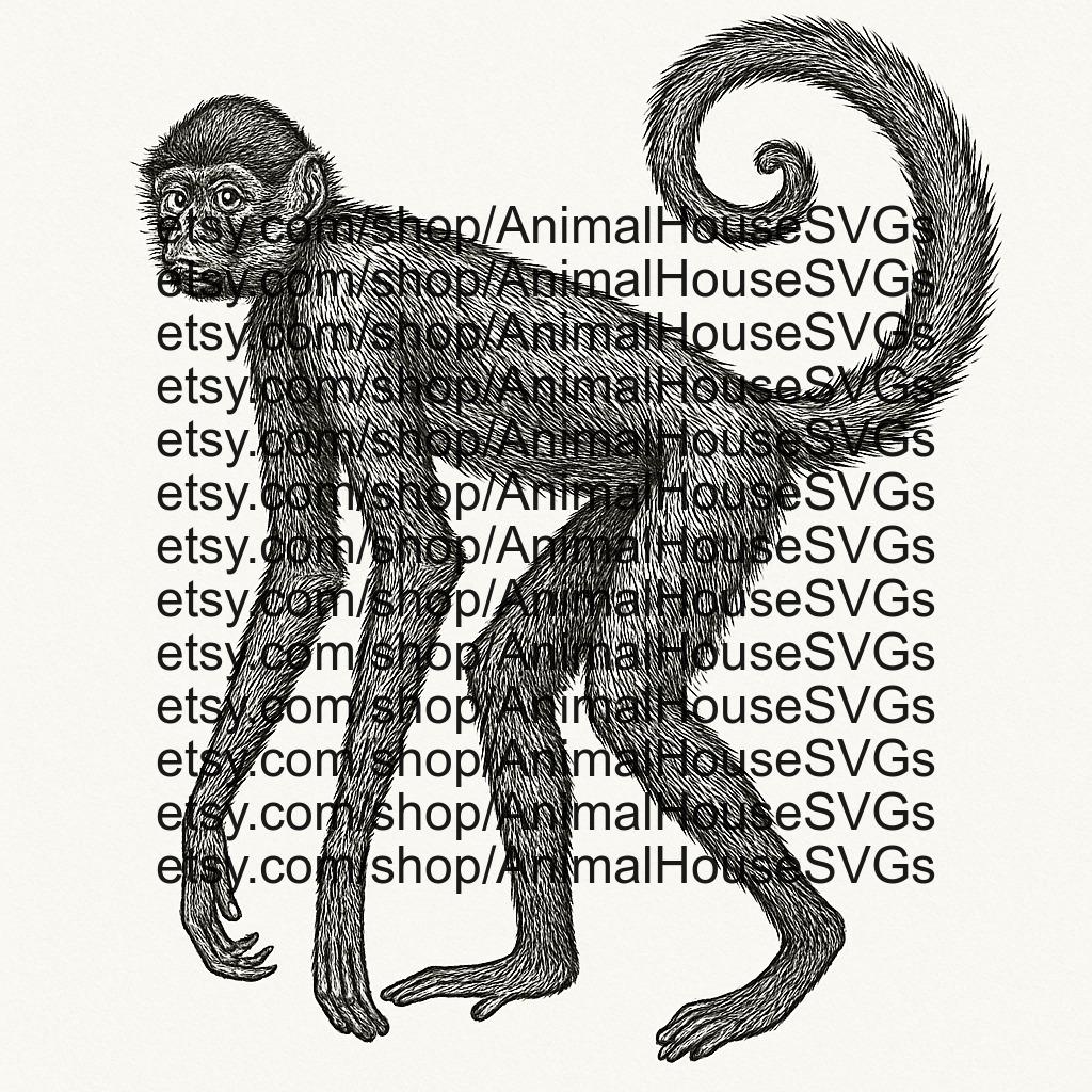 Spider Monkey SVG Bundle: 25 Laser Cut Designs for Cricut, CNC - Etsy