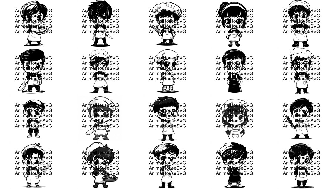 Butcher SVG Pack 70 Designs. Butcher SVG, Butcher PNG, Laser Svg ...