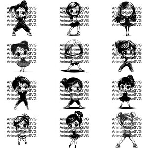 Dancer SVG Pack 105 Designs. Dancer SVG, Dancer PNG, Laser Svg, Dancer ...