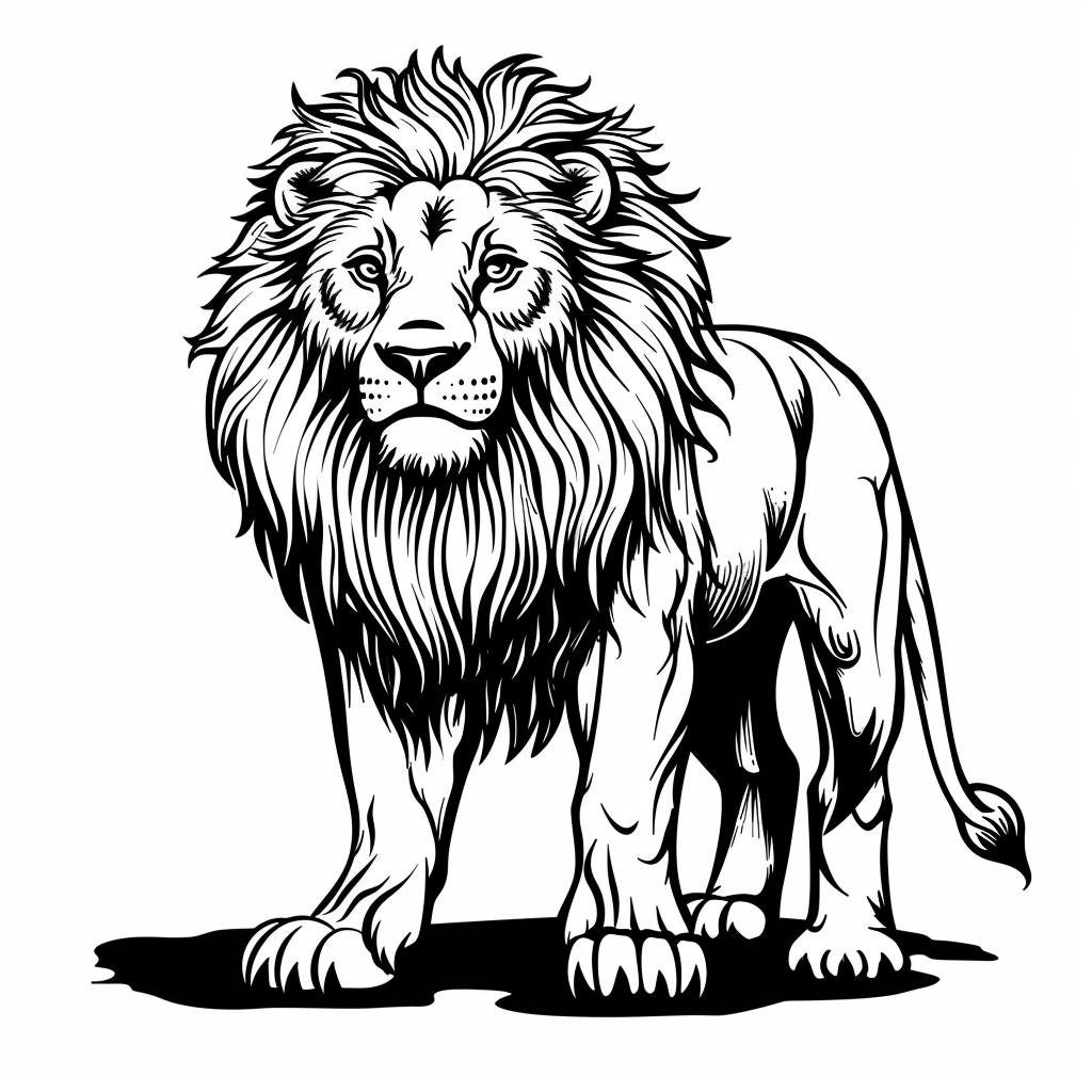 Lion SVG Bundle: 110 Unique Designs (digital Download) - Etsy