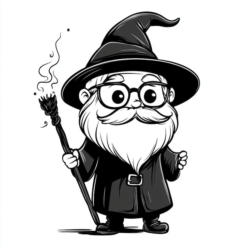 Wizard SVG Pack 112 Designs. Wizard SVG, Wizard PNG, Laser Svg, Wizard ...