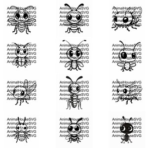 Cute Termite SVG Pack 96 Unique Designs. Cute Termite SVG, Cute Termite ...