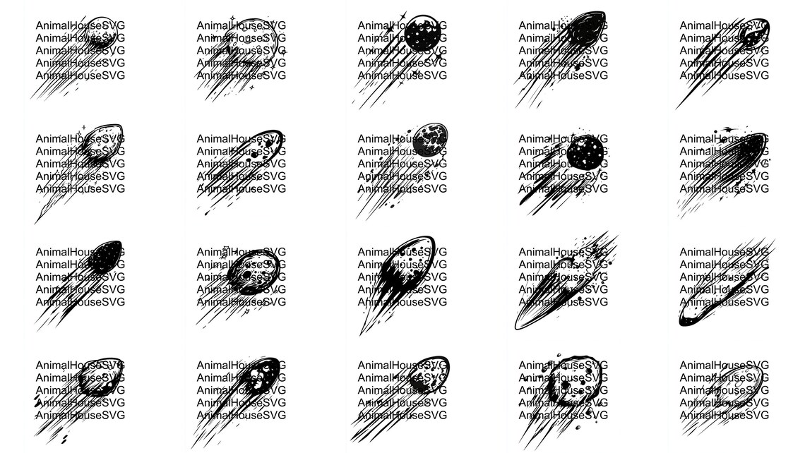 Meteor SVG Pack: 116 Laser Cut Designs (digital Download) - Etsy