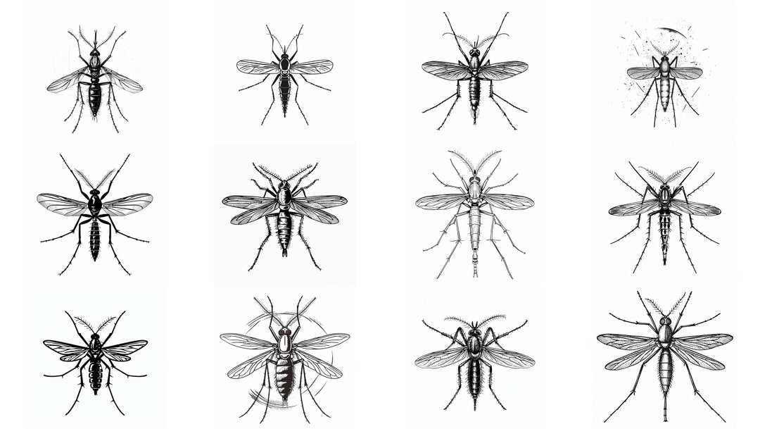 Mosquito SVG Pack: 84 Insect Art Designs (digital Download) - Etsy