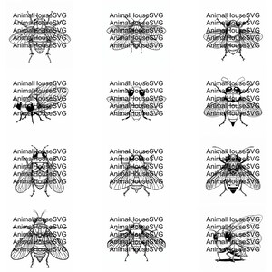 Cute Cicada SVG Pack 96 Unique Designs. Cute Cicada SVG, Cute Cicada ...