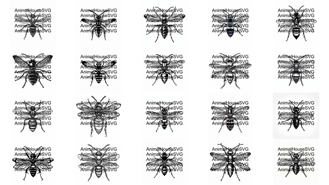 Wasp SVG Bundle: 103 Insect Designs (digital Download) - Etsy