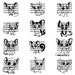 Cute Sugar Glider SVG Pack 112 Designs. Cute Sugar Glider SVG, Cute ...