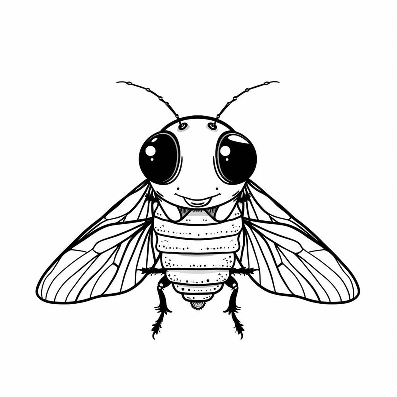 Cute Cicada SVG Pack 96 Unique Designs. Cute Cicada SVG, Cute Cicada ...